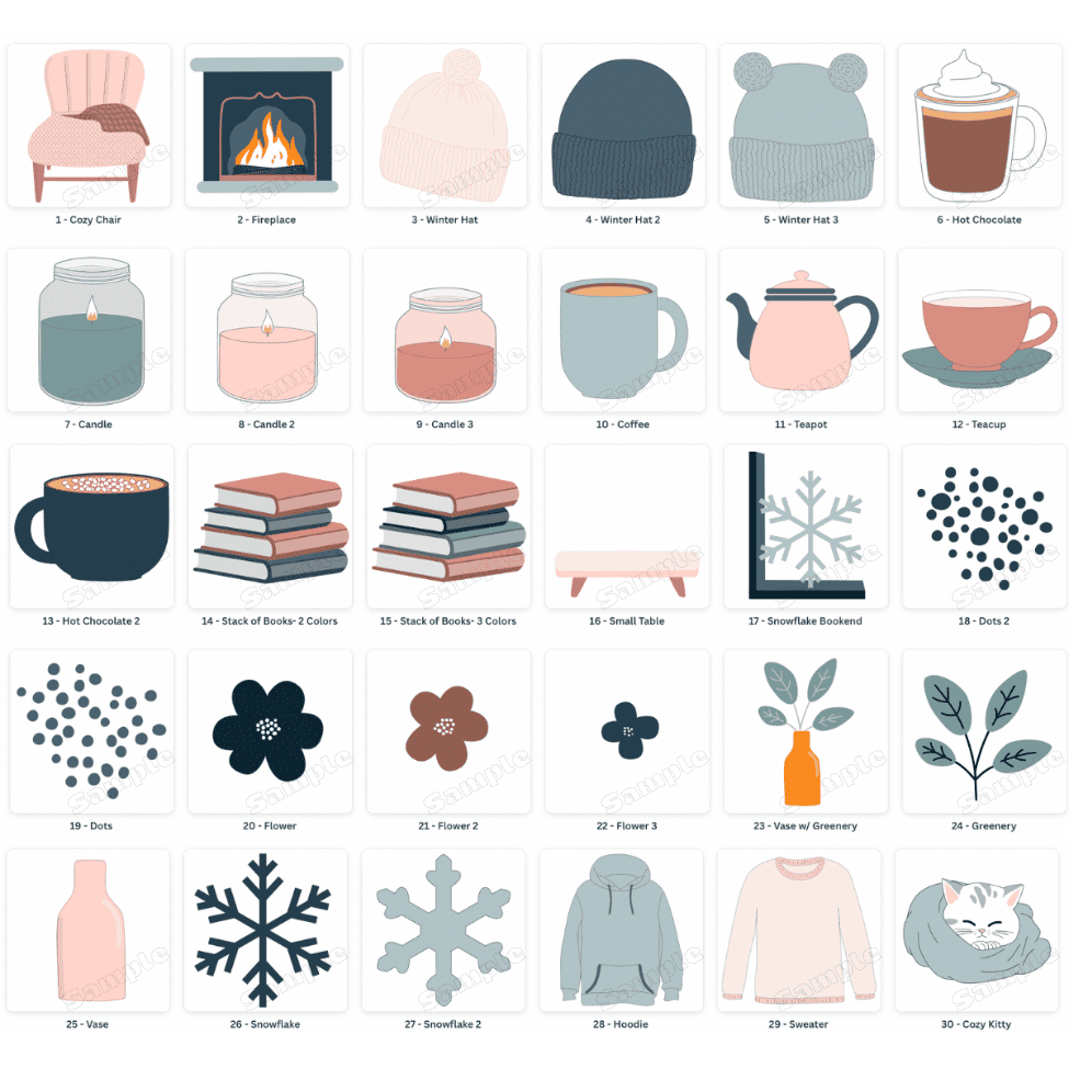 Cozy Winter Graphics 30 - Joyful Creative Co.